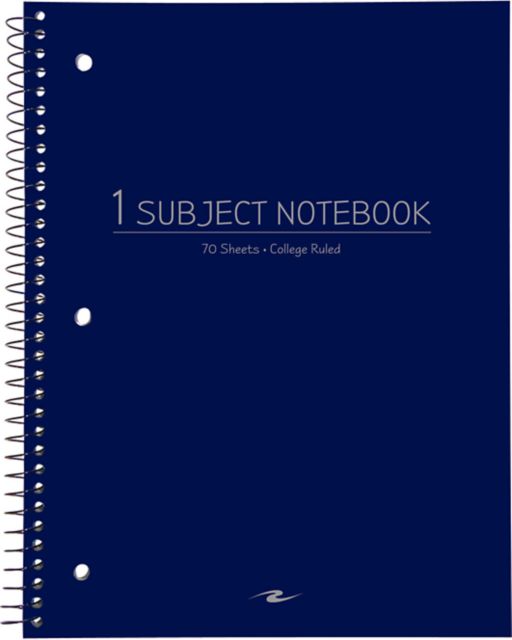 NOTEBK 10.5x8 70SH 1SUB BLUE | Roaring Spring | University Of Saint Thomas